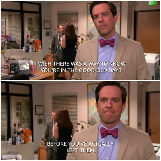 The office provided with one of the most meme material and the finale ...