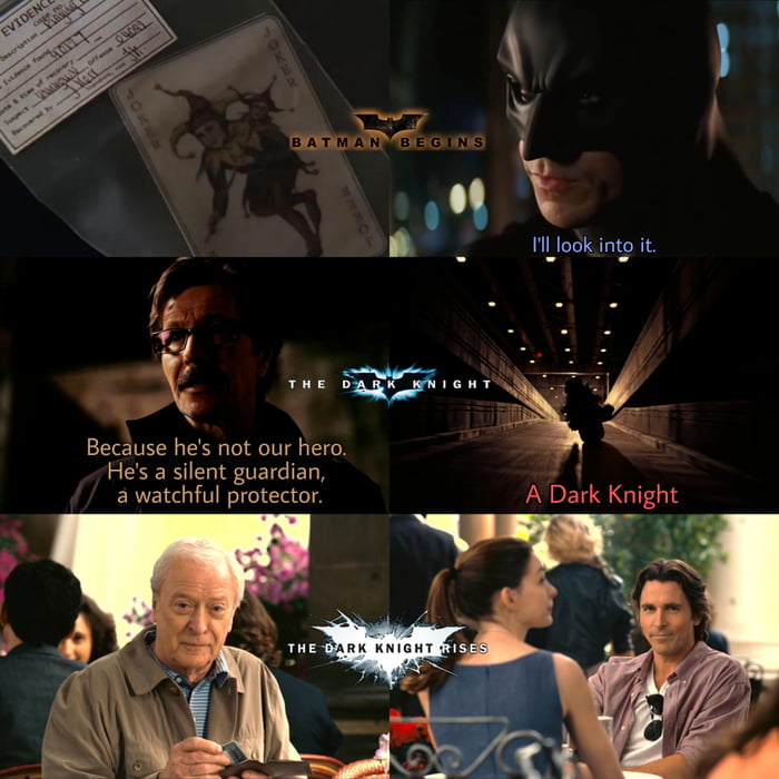 Endings of Dark Knight Trilogy Nolan knows how to end a movie ...