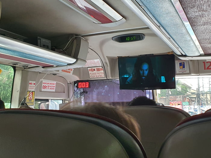 Bus ride with Morbius playing in max volume, truly the bus experience ...