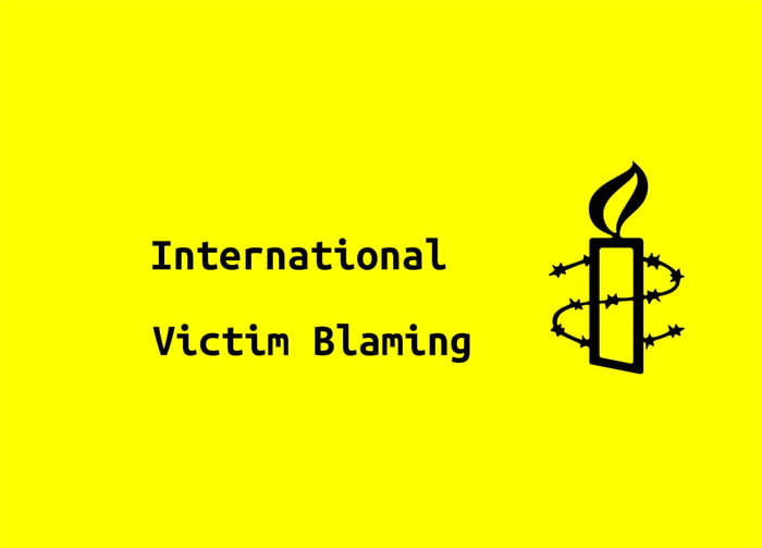 One dude in Twitter made a new slogan for rebranding of Amnesty ...