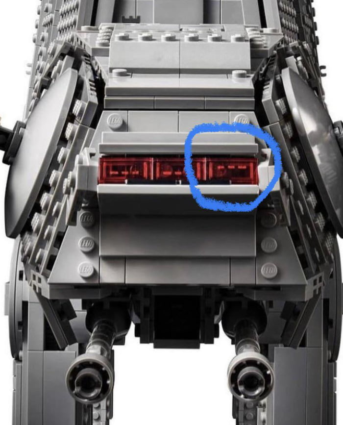 Really Lego?! You couldn't flip one piece? - 9GAG