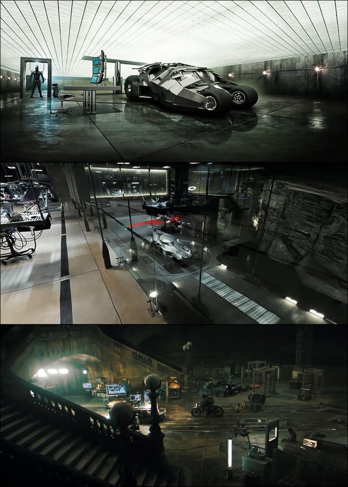 You’re Batman. You get to pick one of these three Bat-caves, where ...