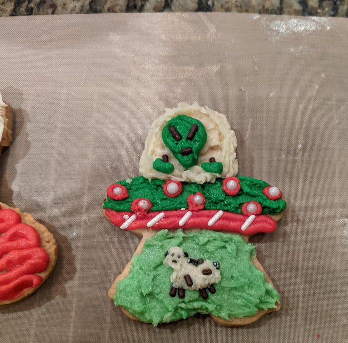 Alien Abduction Cookie - 9GAG