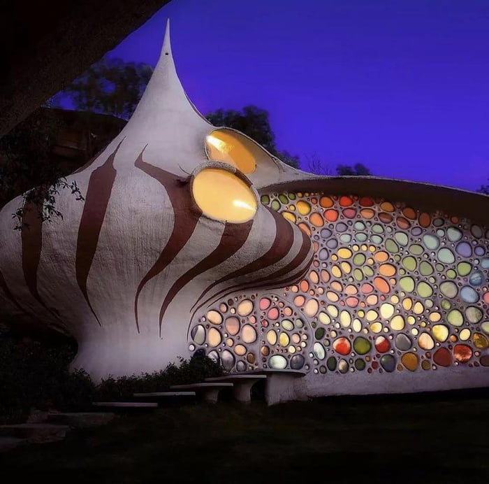 Nautilus House, a unique shell shaped house designed by architect ...