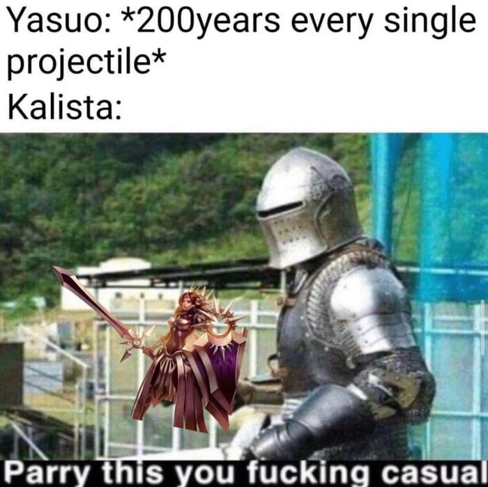 Parry this you f*cking casual - 9GAG