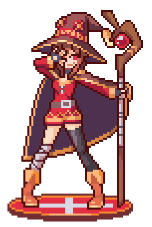 Pixel Megumin - 9GAG