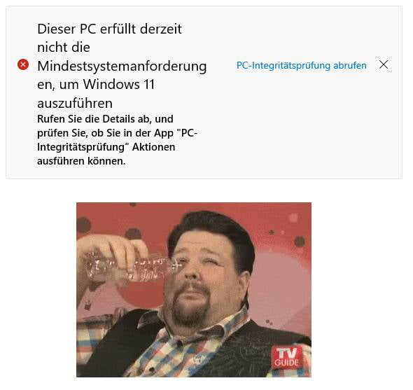 "This PC can't run Windows 11" - So sad Microsoft won't be ruining my ...