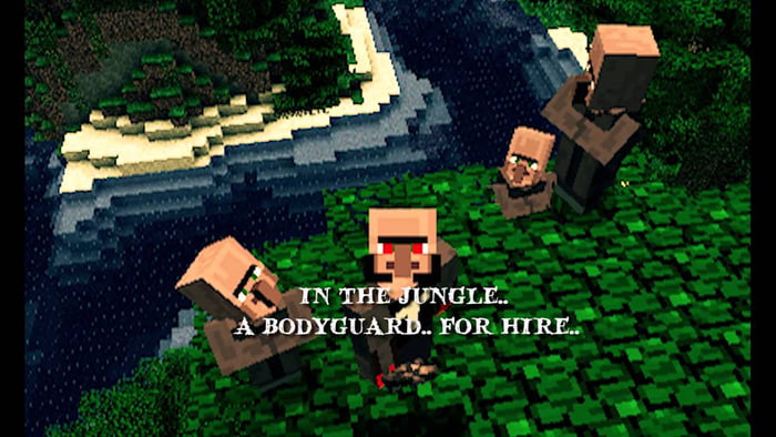 Minecraft villager language in the testiculator - 9GAG