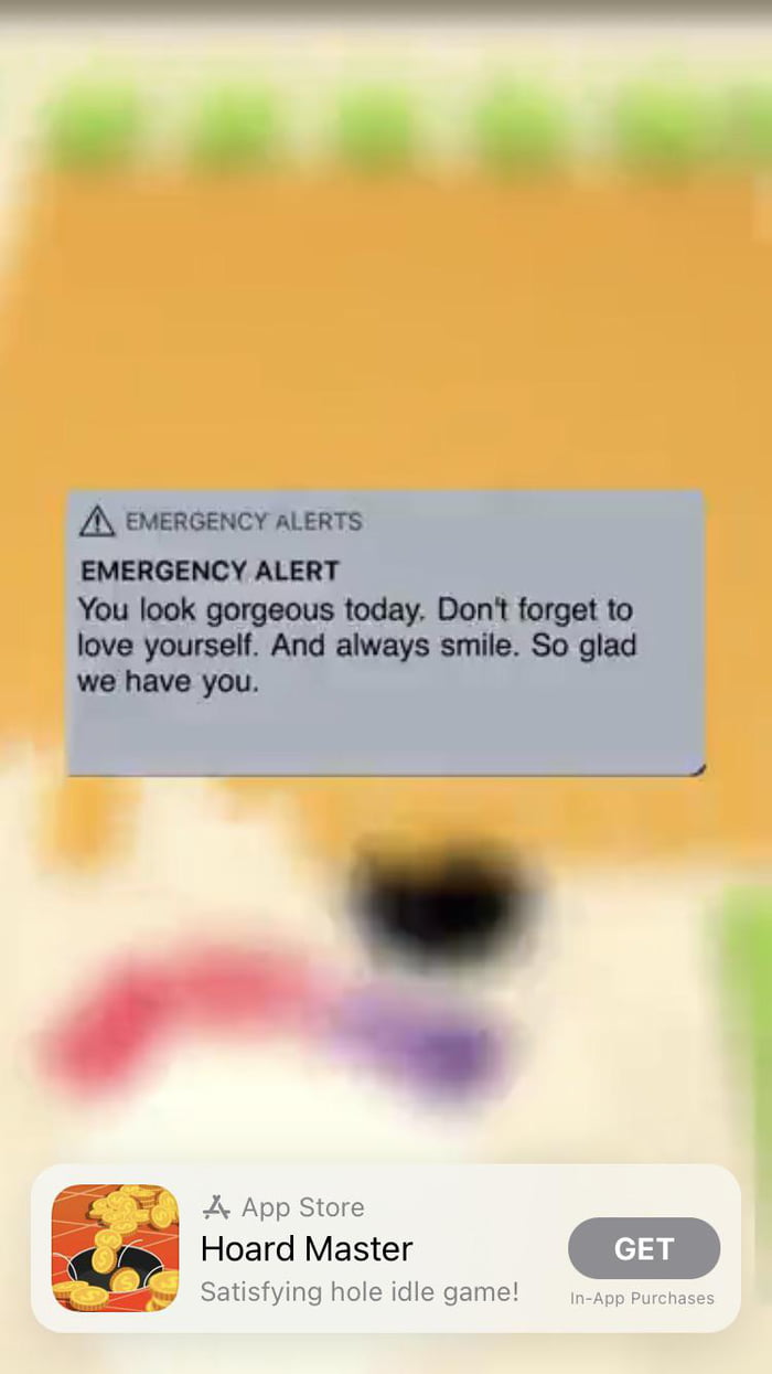 This ad gave me a fake EAS alert - 9GAG