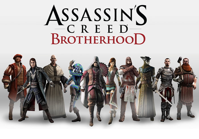 I'm searching for Abstergo Agents - AC Brotherhood Multiplayer on PC - 9GAG