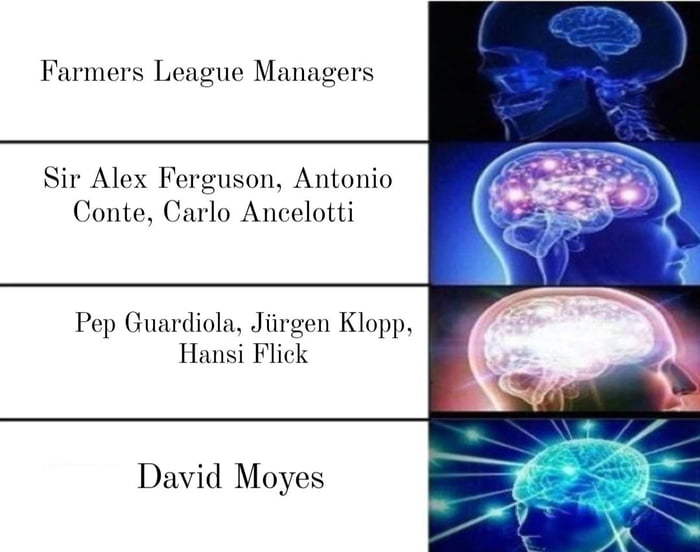 Big Brain David Moyes this season. - 9GAG