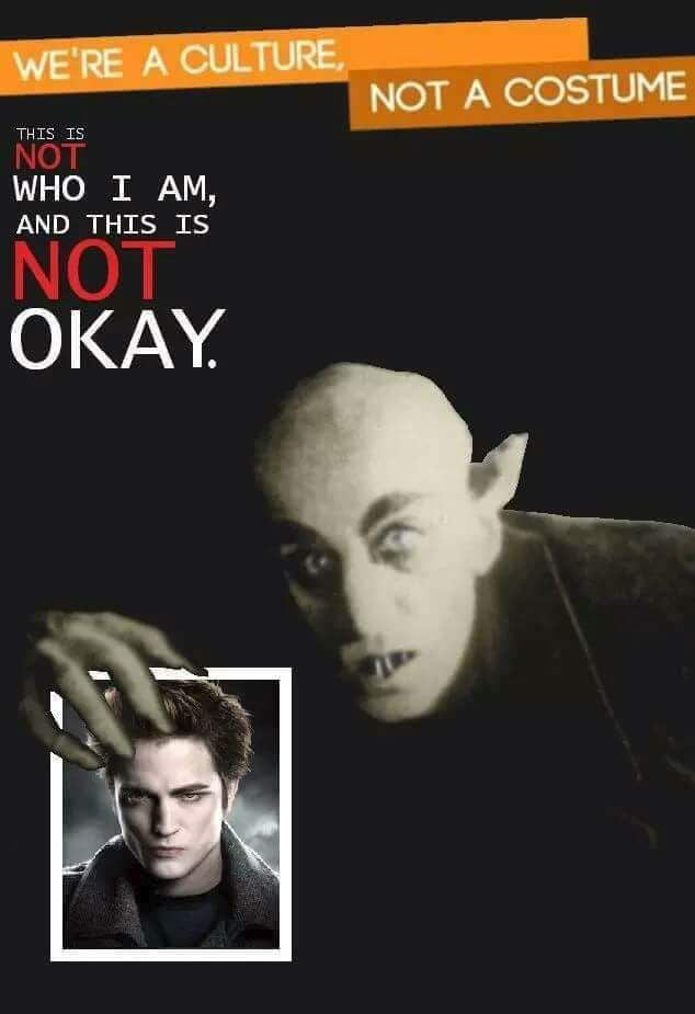 Stop vampire profiling. Vampires don't sparkle. - 9GAG