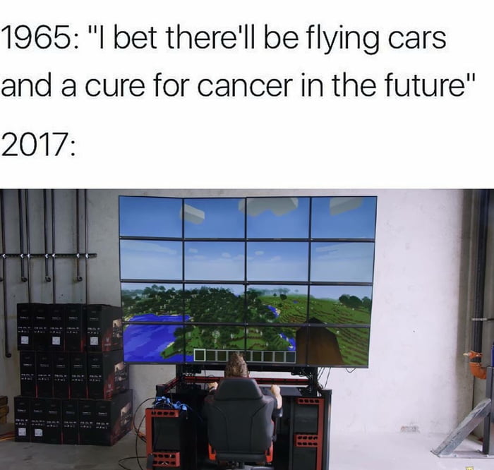 16k resolution Minecraft - 9GAG