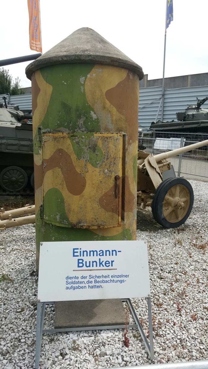 Hans, get in ze one-man bunker! - 9GAG