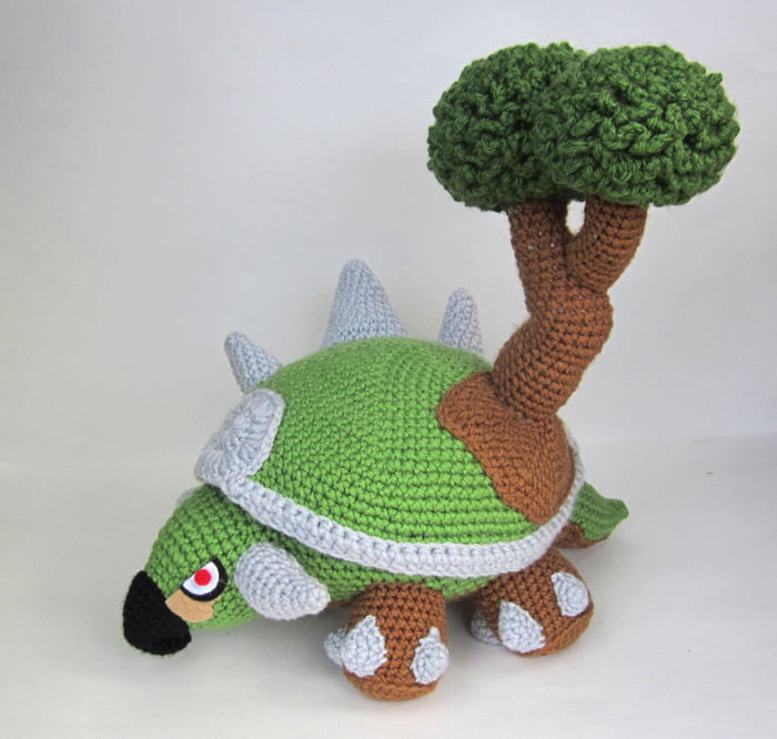 Handmade Crochet Torterra - 9GAG