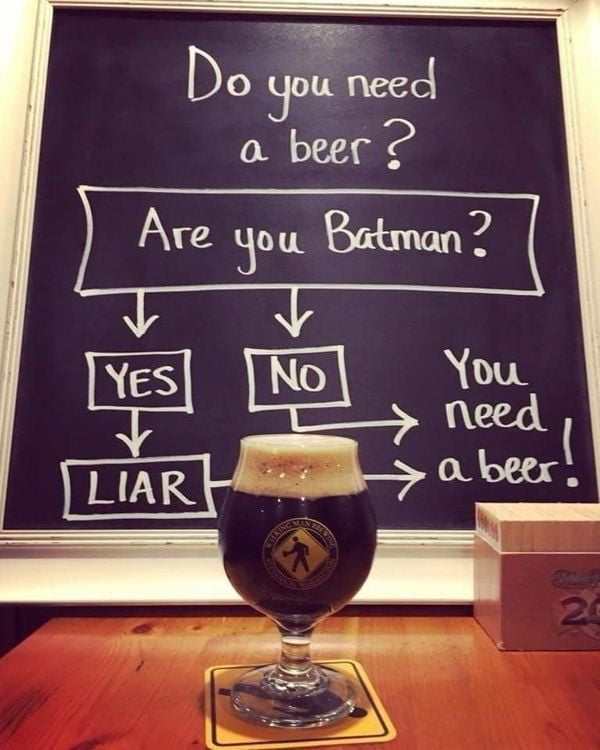 Beer and Batman - 9GAG