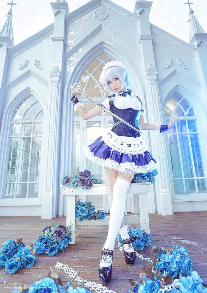 Izayoi Sakuya by Ely Cosplay - 9GAG