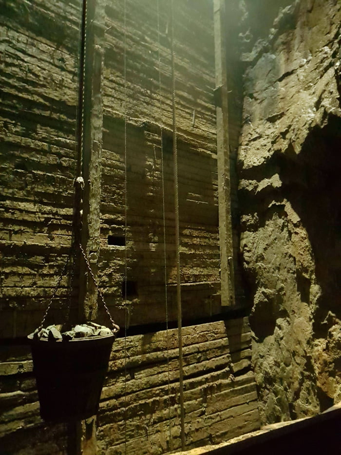 This 1000 year old viking copper mine in Sweden feels like Moria. - 9GAG
