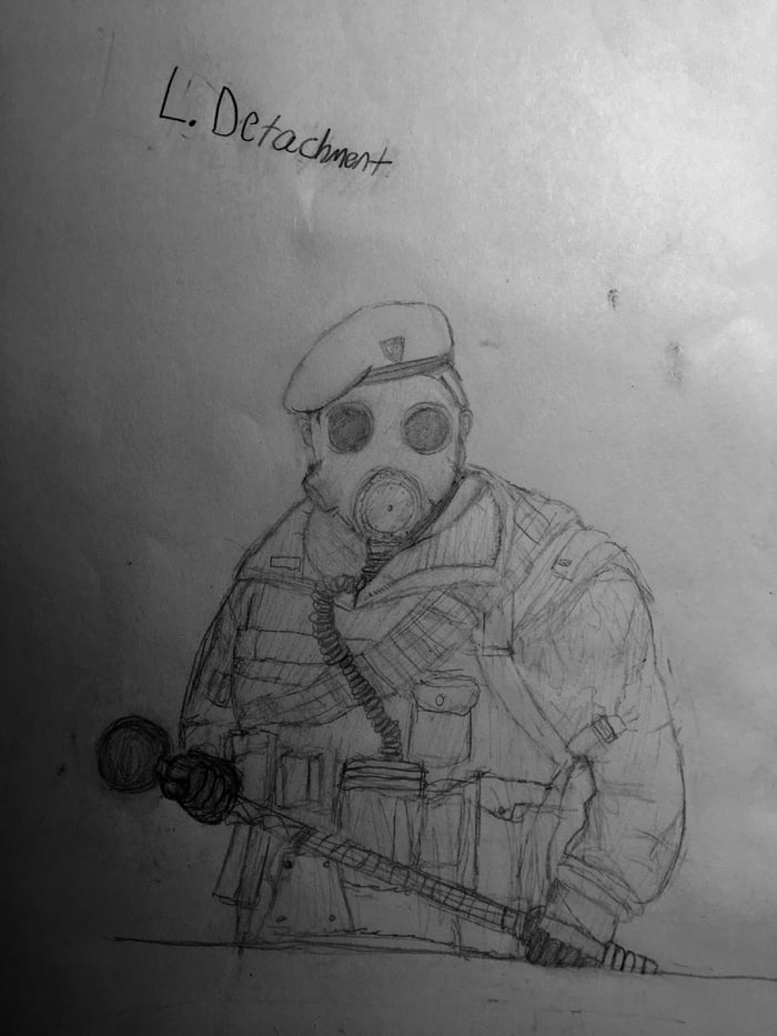 Sledge Elite skin sketch - 9GAG
