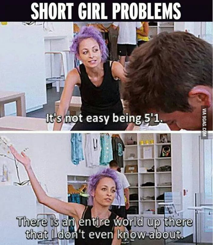 Short girls problem - 9GAG