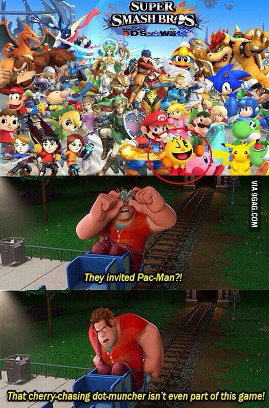 They invited Pac-Man?! - 9GAG