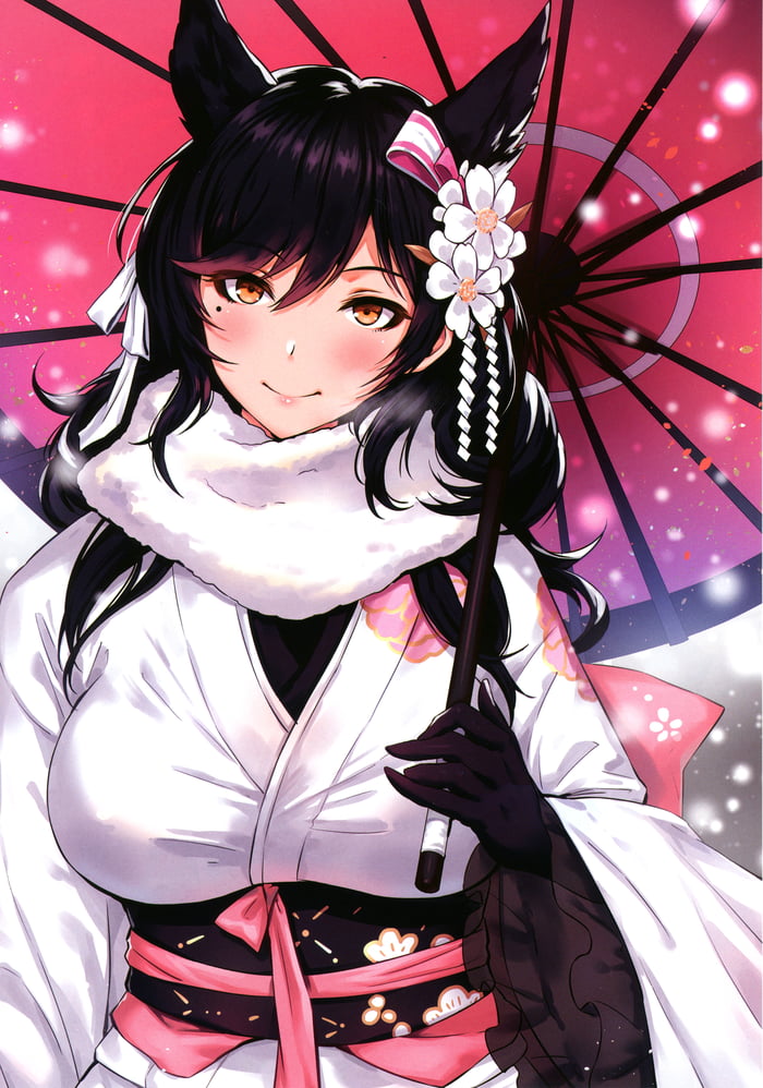 Oh my, what a cute commander. I'm Atago. I might just take good care of ...