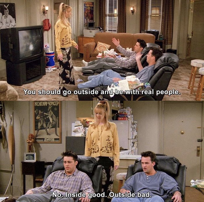 Inside good. Outside bad. - 9GAG