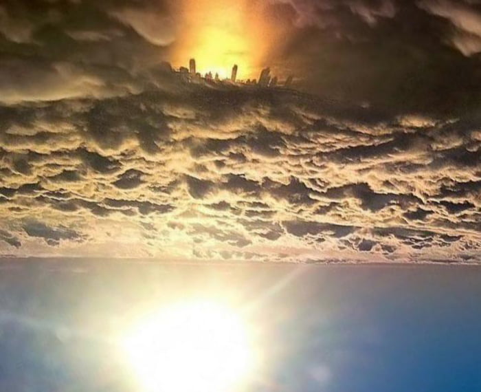 City above the clouds - 9GAG