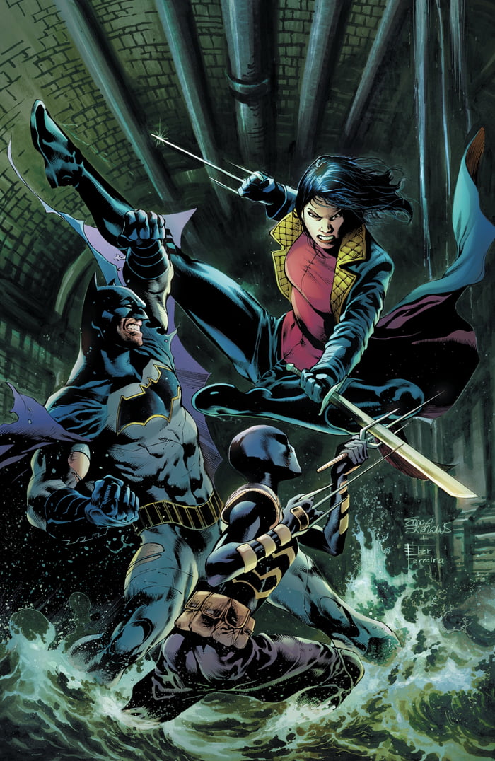 Batman and Orphan vs. Lady Shiva (Detective Comics #956 cover) - 9GAG