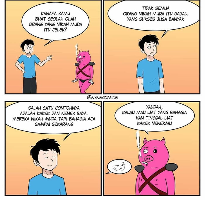 Sarkas/satire level nih komik+komen authornya bikin ngakak , ada ...