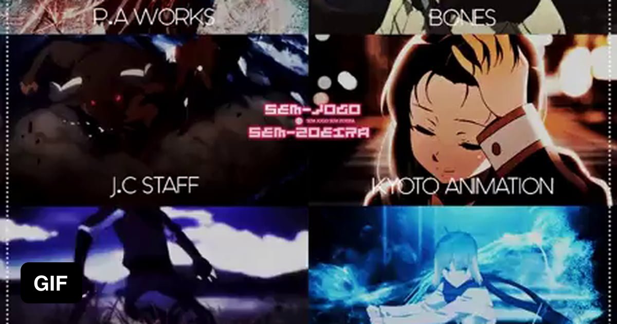 Different animations from different broadcasts of Anime. - 9GAG
