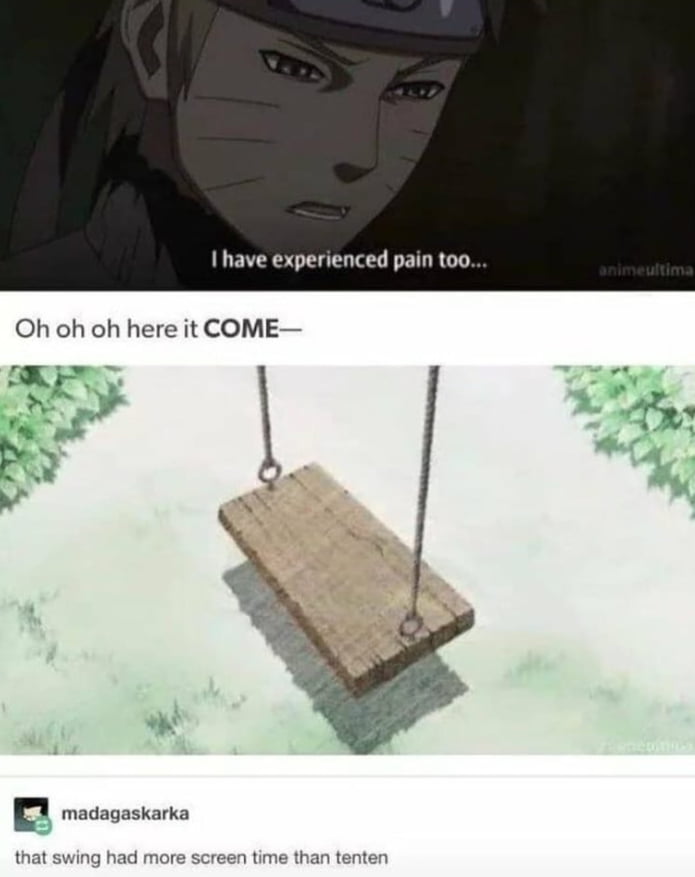 I always wanted more screen time for Tenten - 9GAG