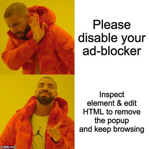 I will not block my blocker - 9GAG