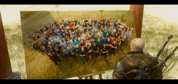 In The Witcher 3 DLC Blood & Wine there is a picture of the development ...