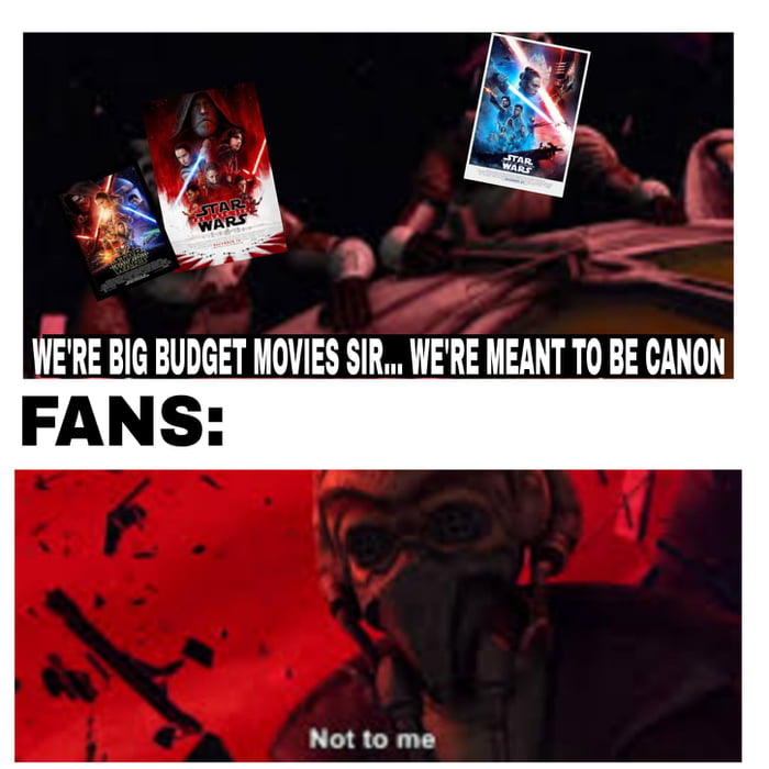 The sequel trilogy... - 9GAG