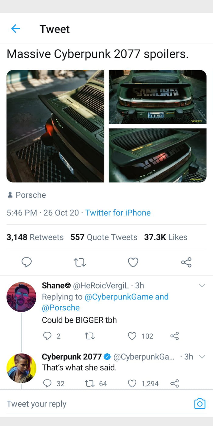 CDPR being savage - 9GAG