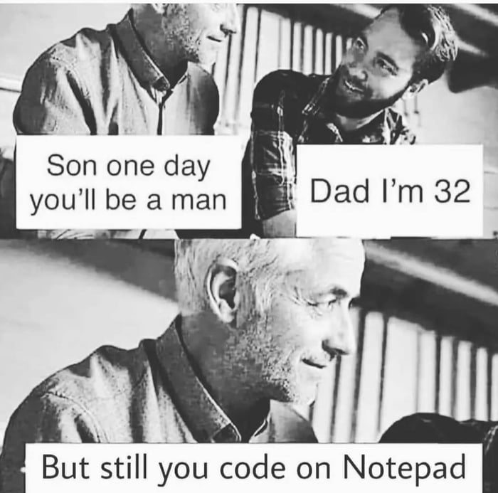Notepad meme lol - 9GAG