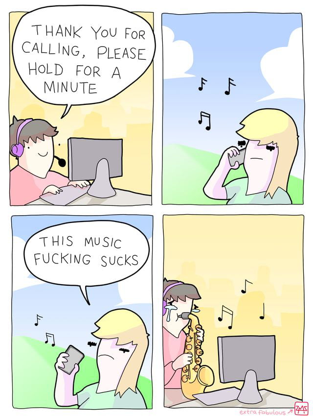 Let me transfer your call to our senior associate - 9GAG