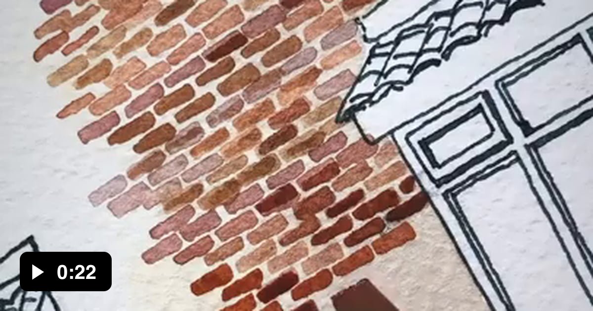 These water color bricks - 9GAG