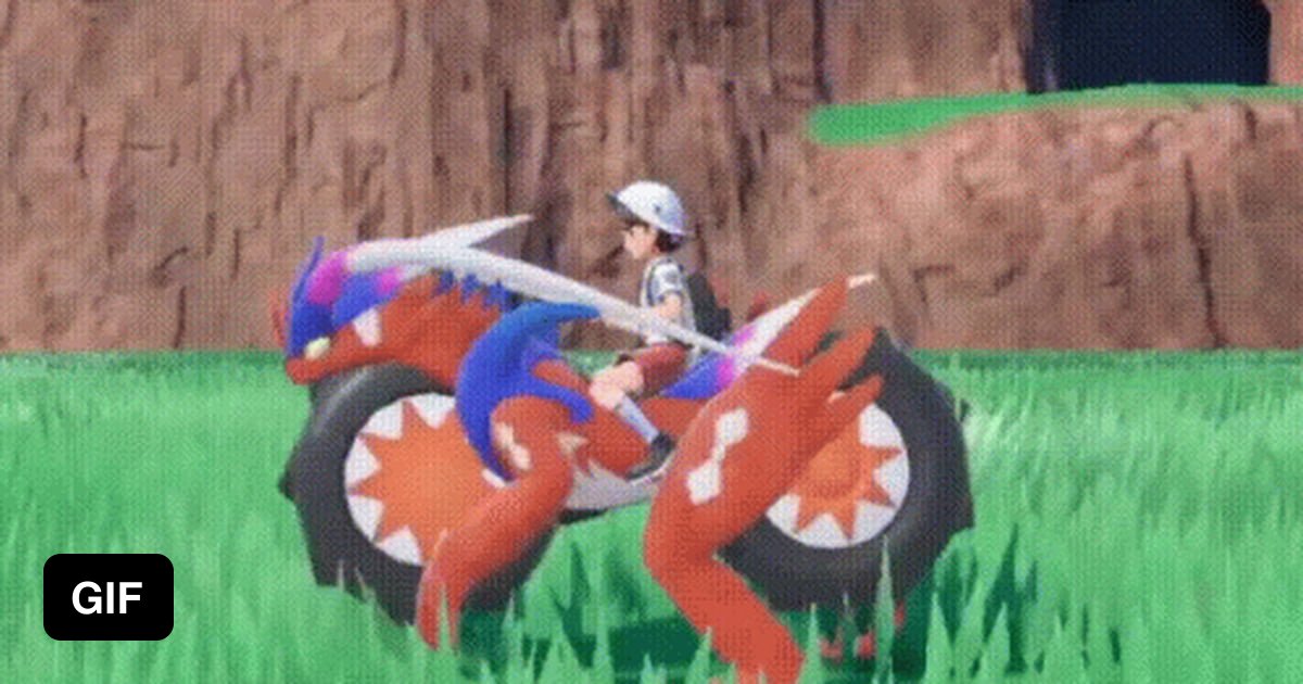Gamefreak animation team reached a new level. They've made a legendary ...