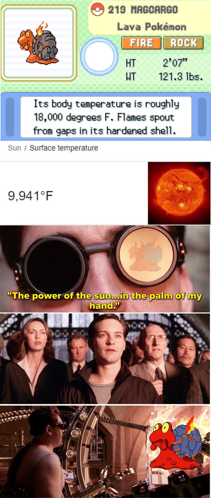 Magcargo : this is fine - 9GAG