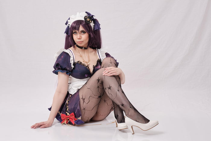 Maid Mona from Genshin Impact by Witchie.Cos - 9GAG