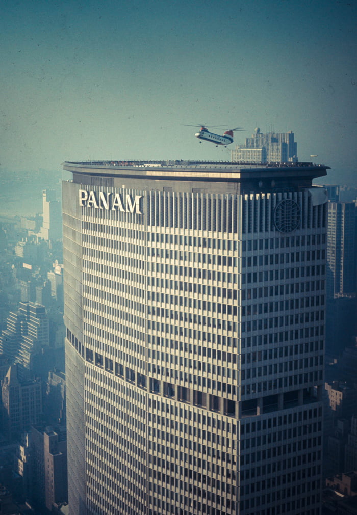 Pan Am Building circa 1990s - 9GAG