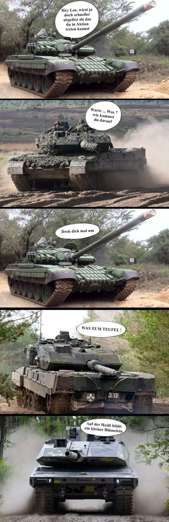 Leopard sagt warum - 9GAG