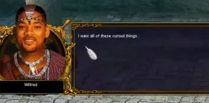 Wilfred... Pffft... The game is Voyage Century Online (sorry for the crappy quality) - 9GAG