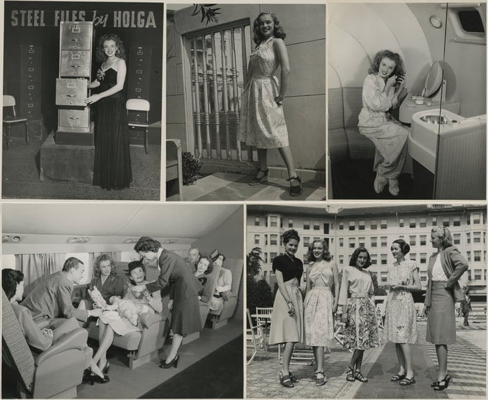 Some of Marilyn Monroe’s personal photographs from her early work ...