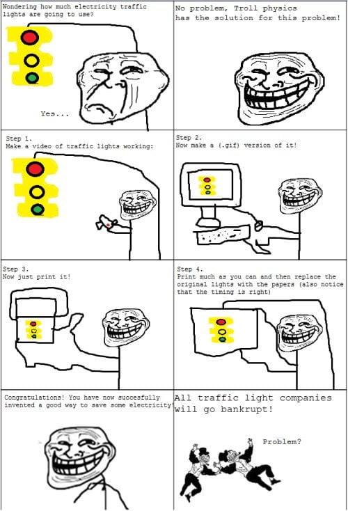 Daily rage comic day 3: Problem? - 9GAG