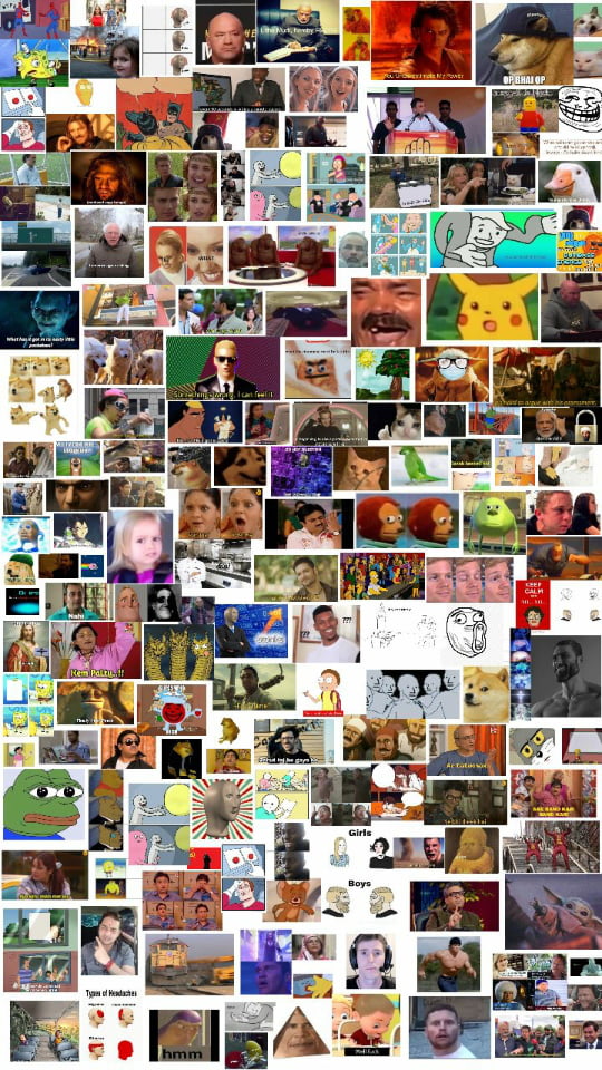 Every meme template (2016-2022) starterpack - 9GAG