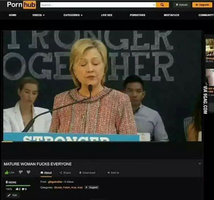 Porn hub hits again - 9GAG