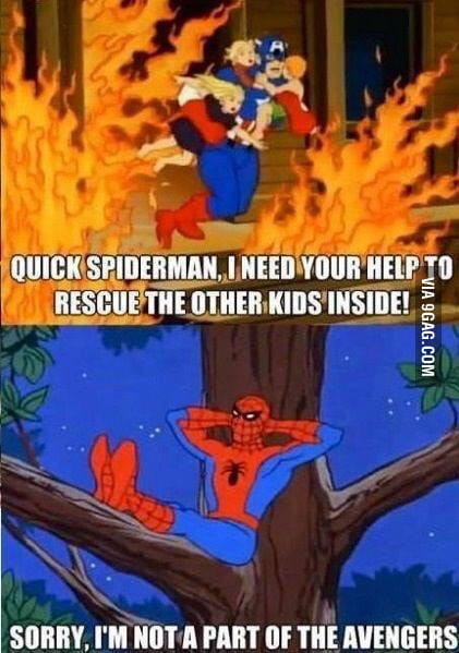 Spooderman y u do dis? - 9GAG